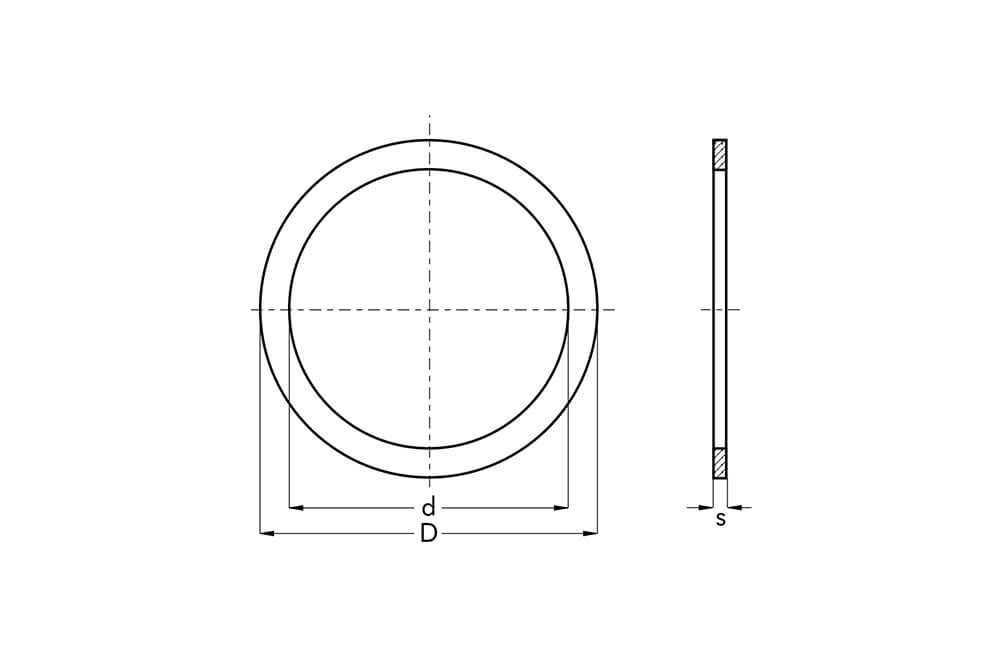 Shims skiver - Kompenserer for aksialt spill | TTP SEALS